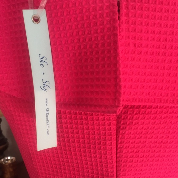 She + Sky | Dresses | Nwt She And Sky Waffle Texture Dress | Poshmark